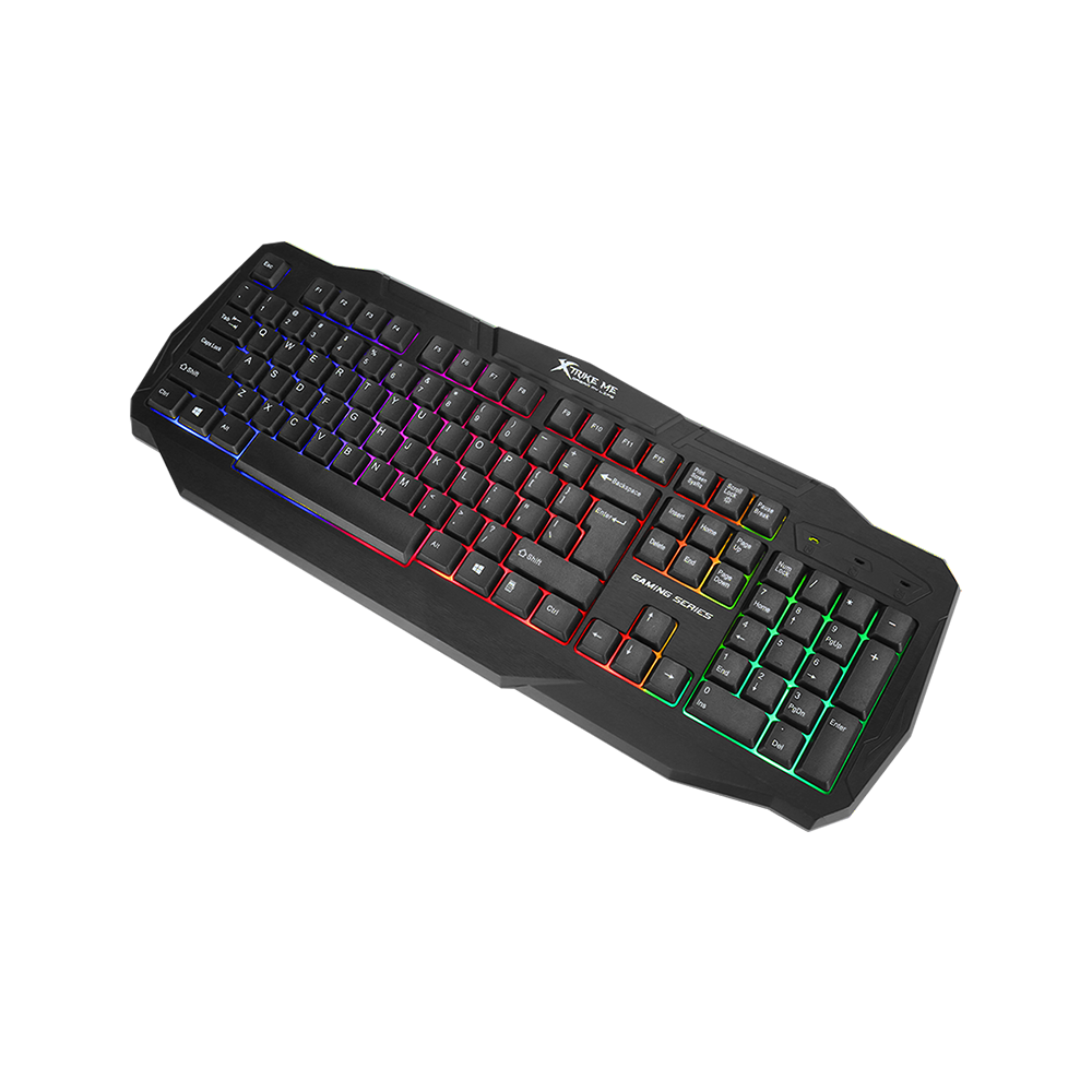 Teclado Gamer Xtrike Kb-302 Bk Backlight - Las malvinas