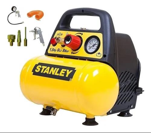 Compresor De Aire Stanley 6 Lts 1.5 Hp - Las malvinas